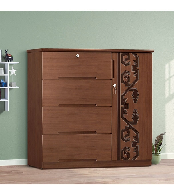 Regal Jamdani Wooden Wardrobe Othoba