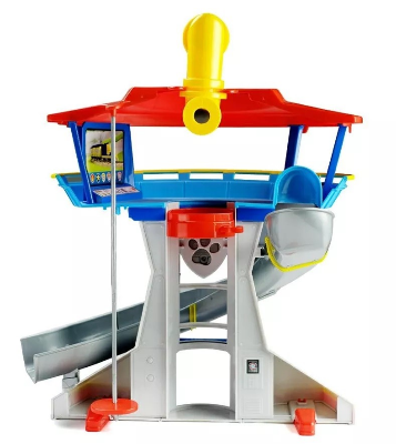 Buy Paw Patrol Watchtower With Music Toy Car Rescue Bus Toy Set ...