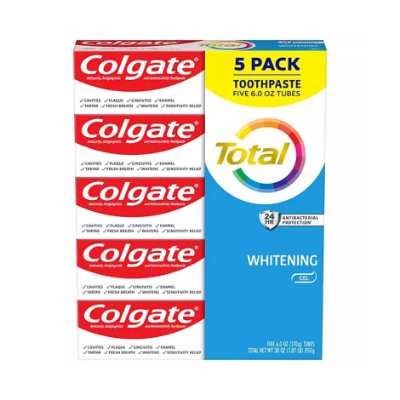 Colgate Total Whitening Toothpaste Gel 170g eurasiasupplies.comonline ...
