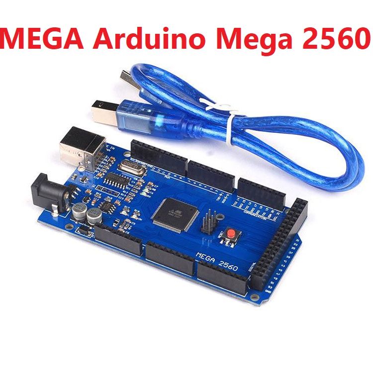 MEGA Arduino Mega 2560 R3 ATmega2560 Microcontroller AVR Development Board With USB Cable ...