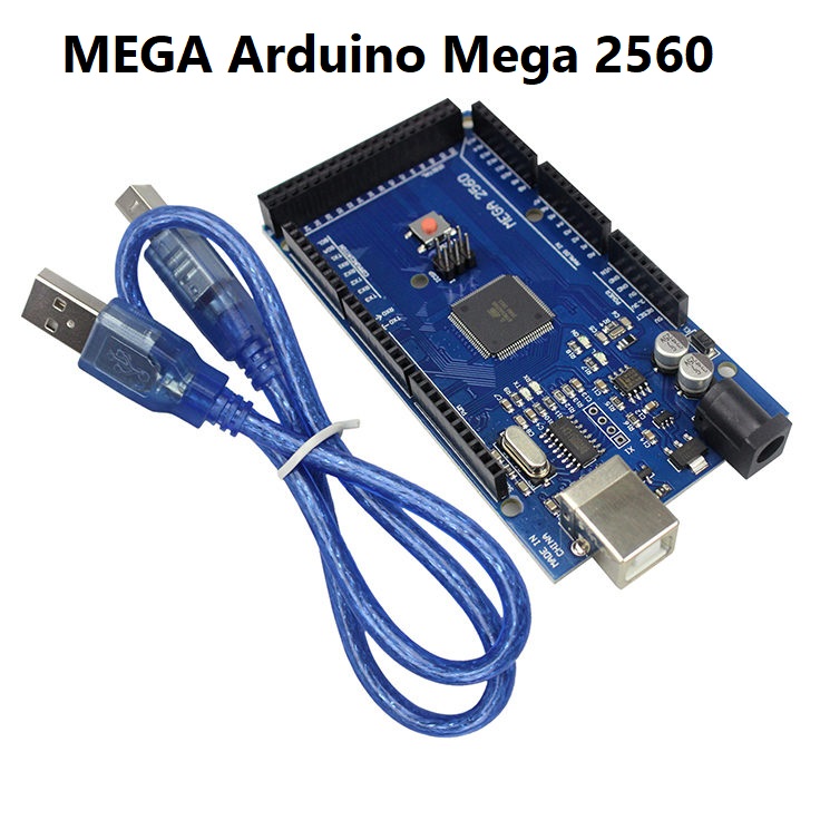 MEGA Arduino Mega 2560 R3 ATmega2560 Microcontroller AVR Development Board With USB Cable ...
