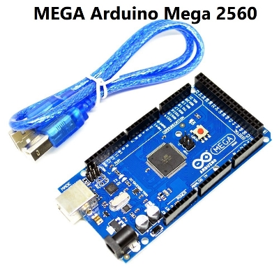 MEGA Arduino Mega 2560 R3 ATmega2560 Microcontroller AVR Development Board With USB Cable ...