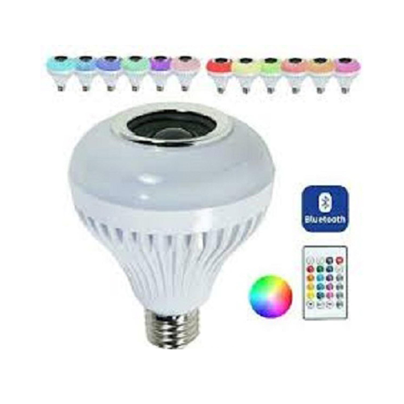 LED Bluetooth Smart Music Colored led Light Bulb With Remote Control ...